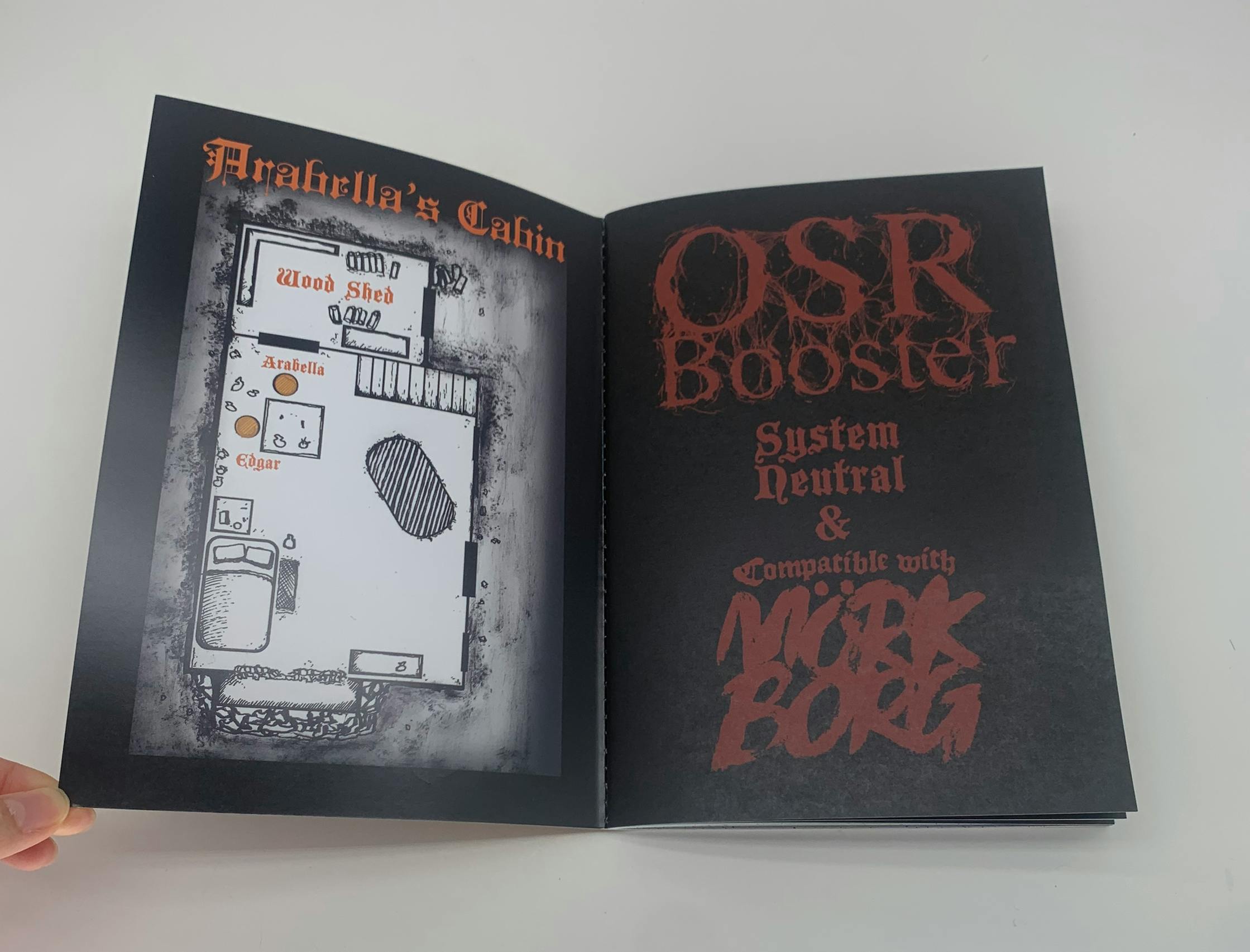 OSR Booster Zine - System Neutral and Mörk Borg - BackerKit