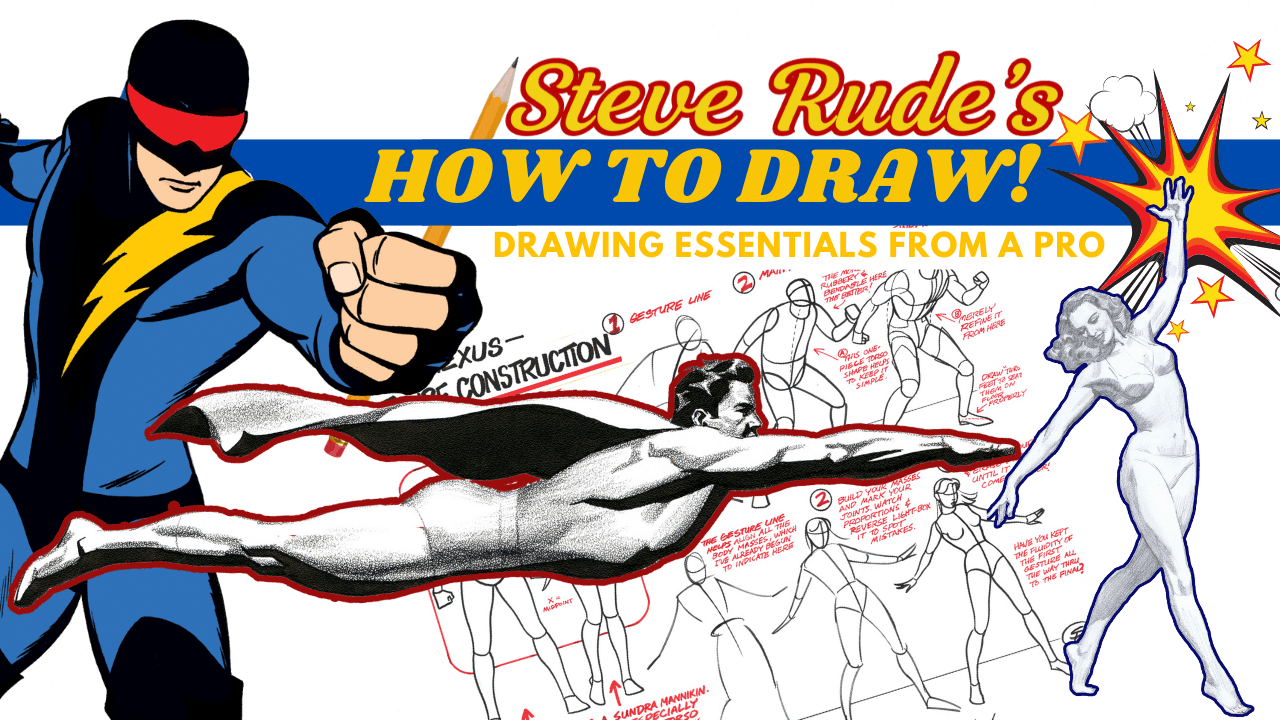 Launch Party | Steve Rude's How to Draw: Drawing Essentials from a Pro ...
