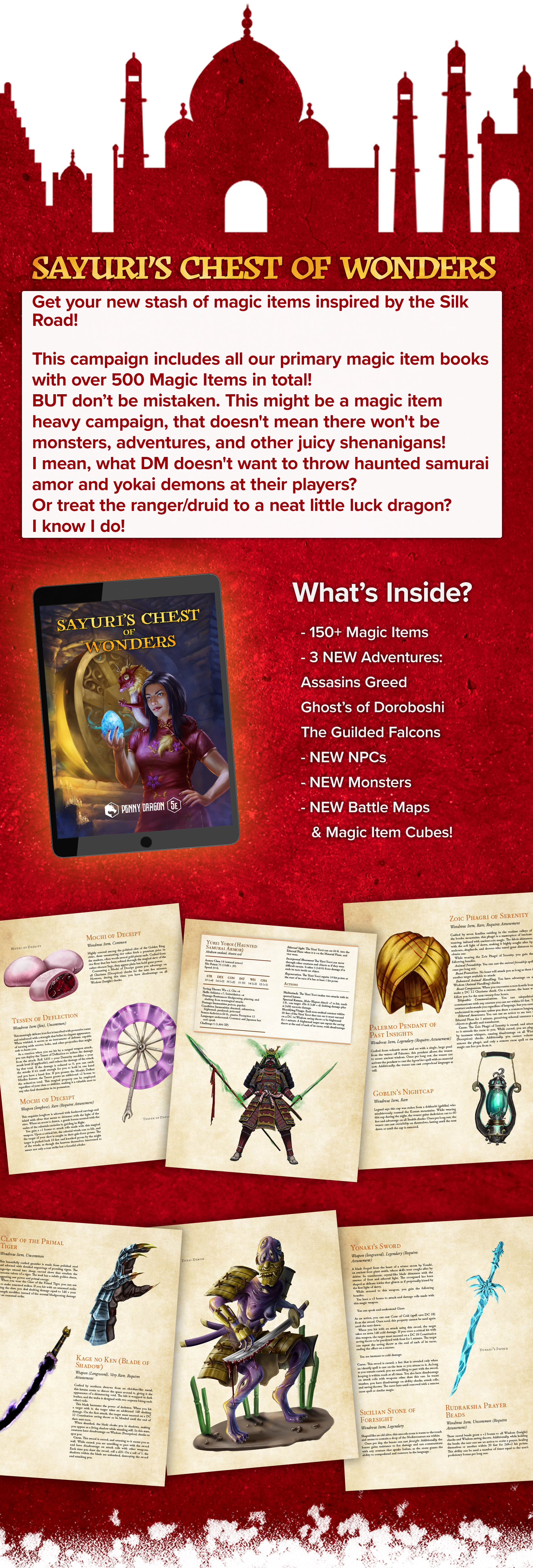 Sayuri's Chest of Wonders - Silk Road D&D 5e! - BackerKit
