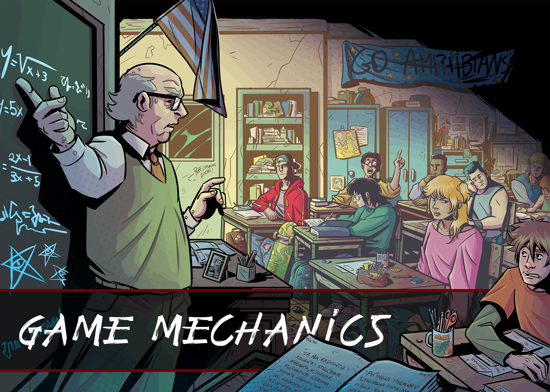 High School Cthulhu - Roleplaying Game - BackerKit