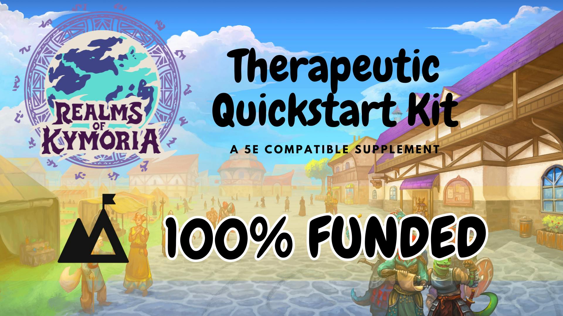 Realms of Kymoria A Therapeutic TTRPG Quickstart Kit for 5e - BackerKit