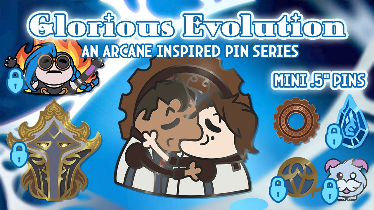 Glorious Evolution Arcane Inspired Pins Updates - BackerKit