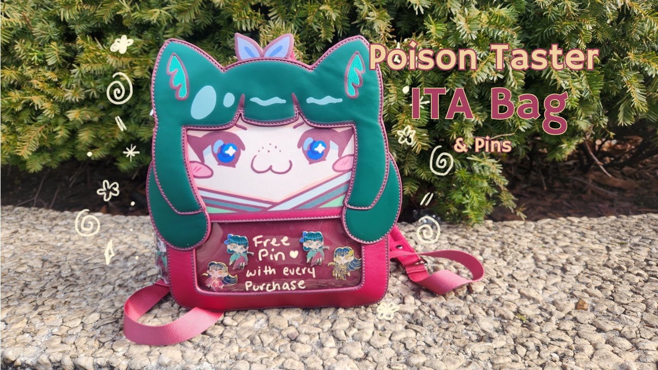 Poision Taster Ita Bag and Pins - BackerKit