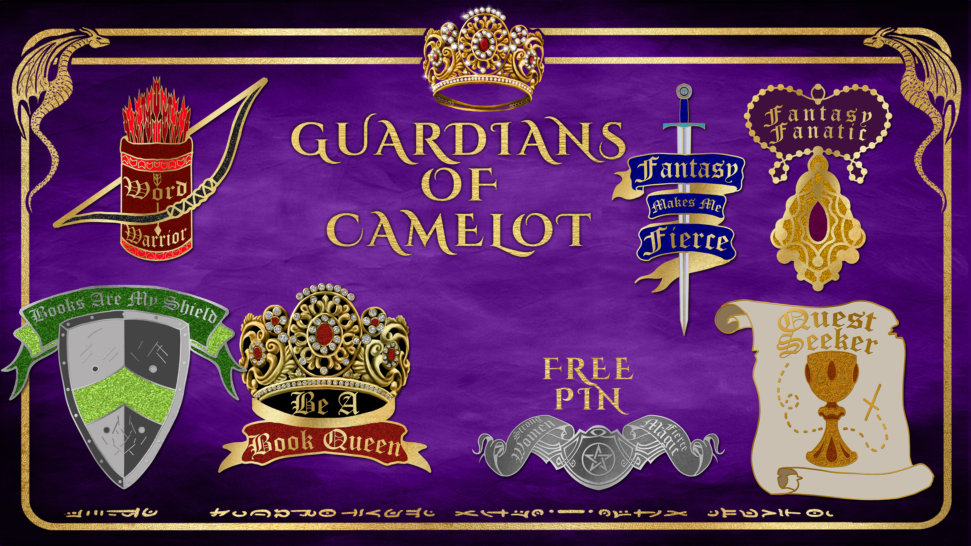 Guardians of Camelot Enamel Pins - BackerKit