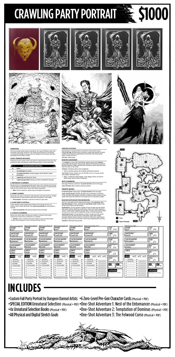 Unnatural Selection: A Supplement for use with Shadowdark - BackerKit