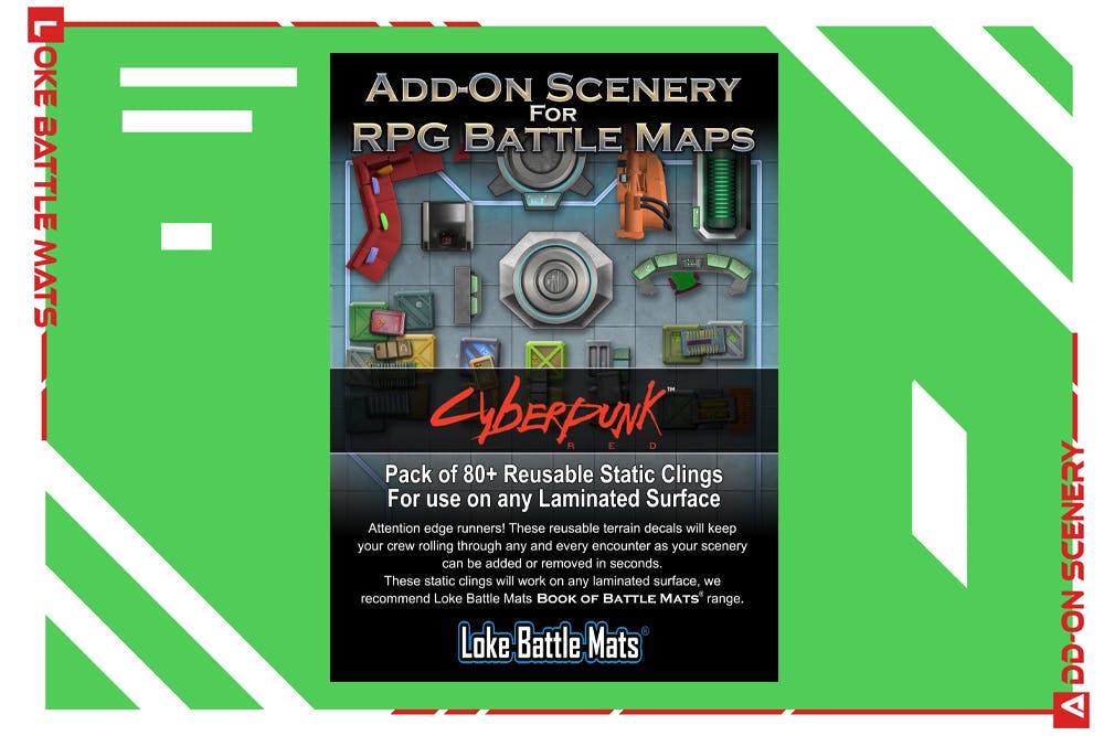 The Cyberpunk Set - Official RPG Battle Maps and MUCH more! - BackerKit