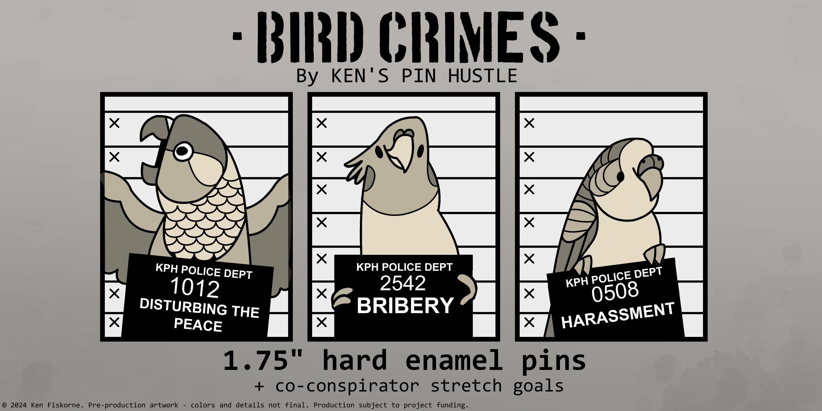 Bird Crimes - BackerKit