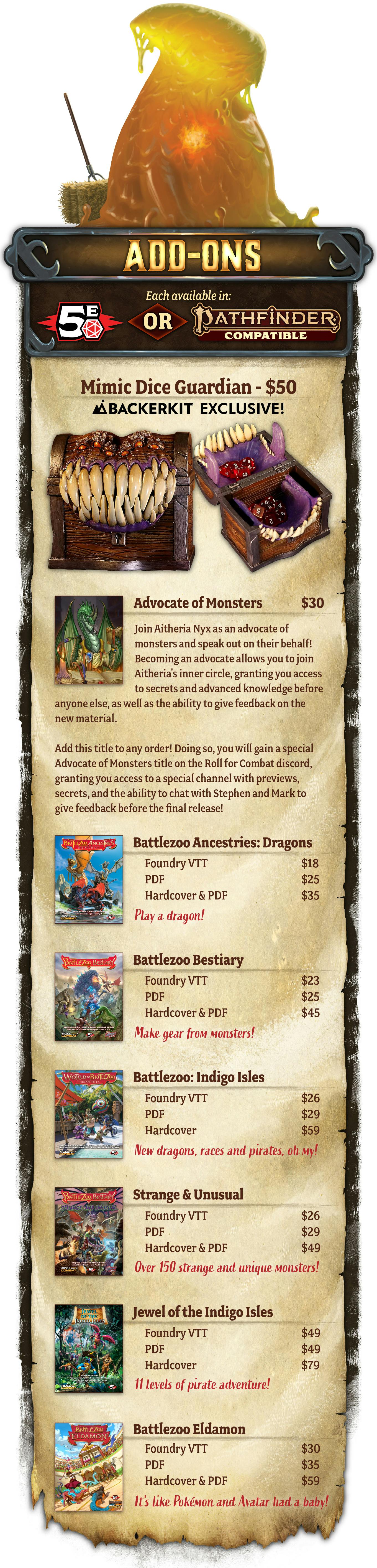 Battlezoo Ancestries: Classic Creatures for 5E and Pathfinder 2e ...