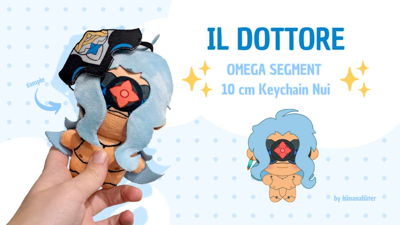 [EARLY BIRD] Segment Mitosis | Ill Dottore [10 cm Plush Nui] - Genshin ...