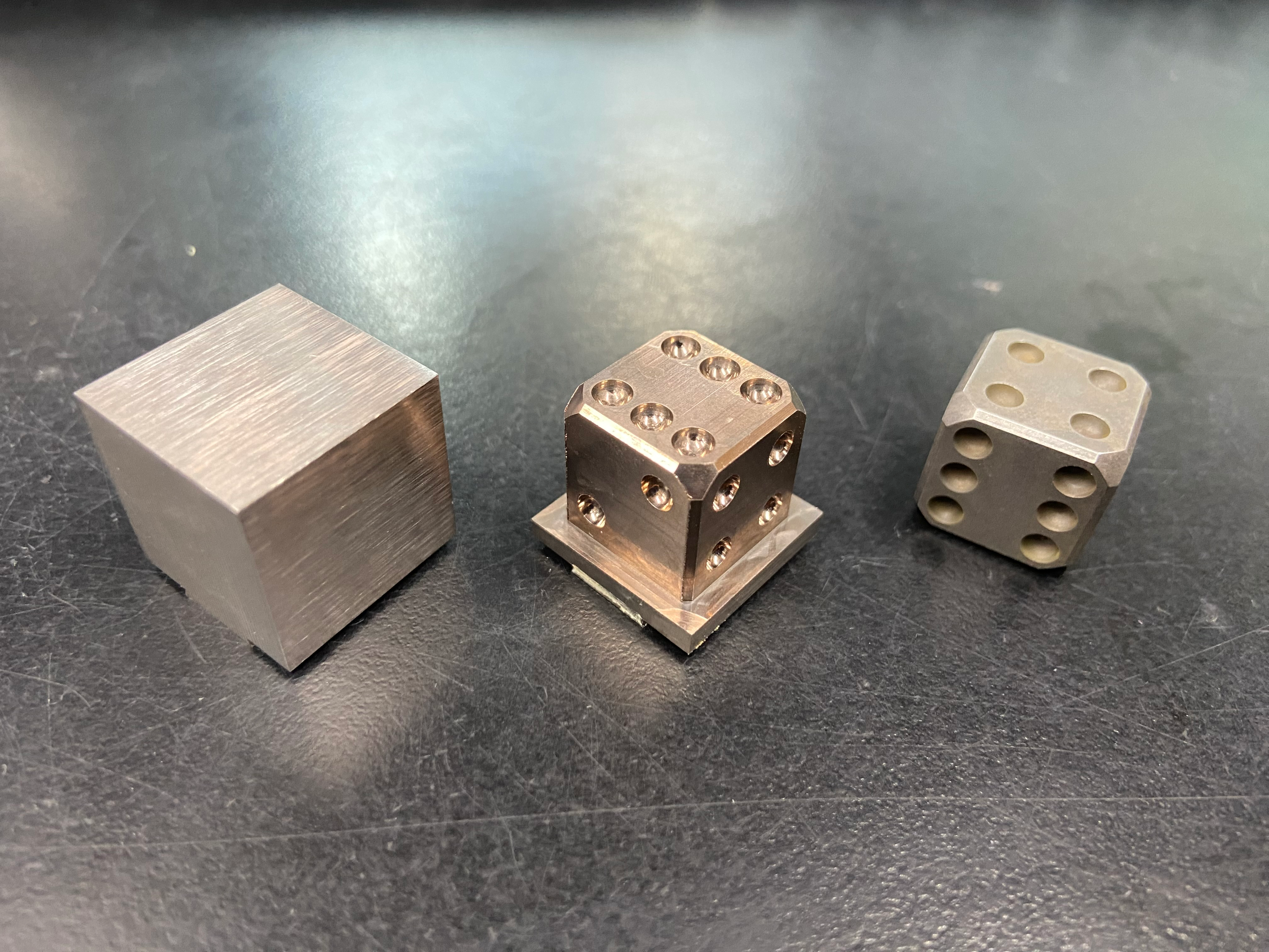 Battle Worn Tungsten Copper Dice - BackerKit