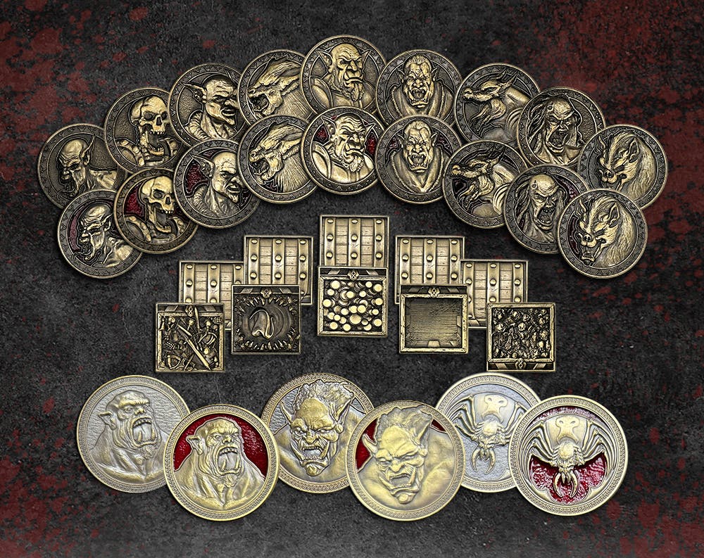 Monster & Treasure Chest Coins - BackerKit