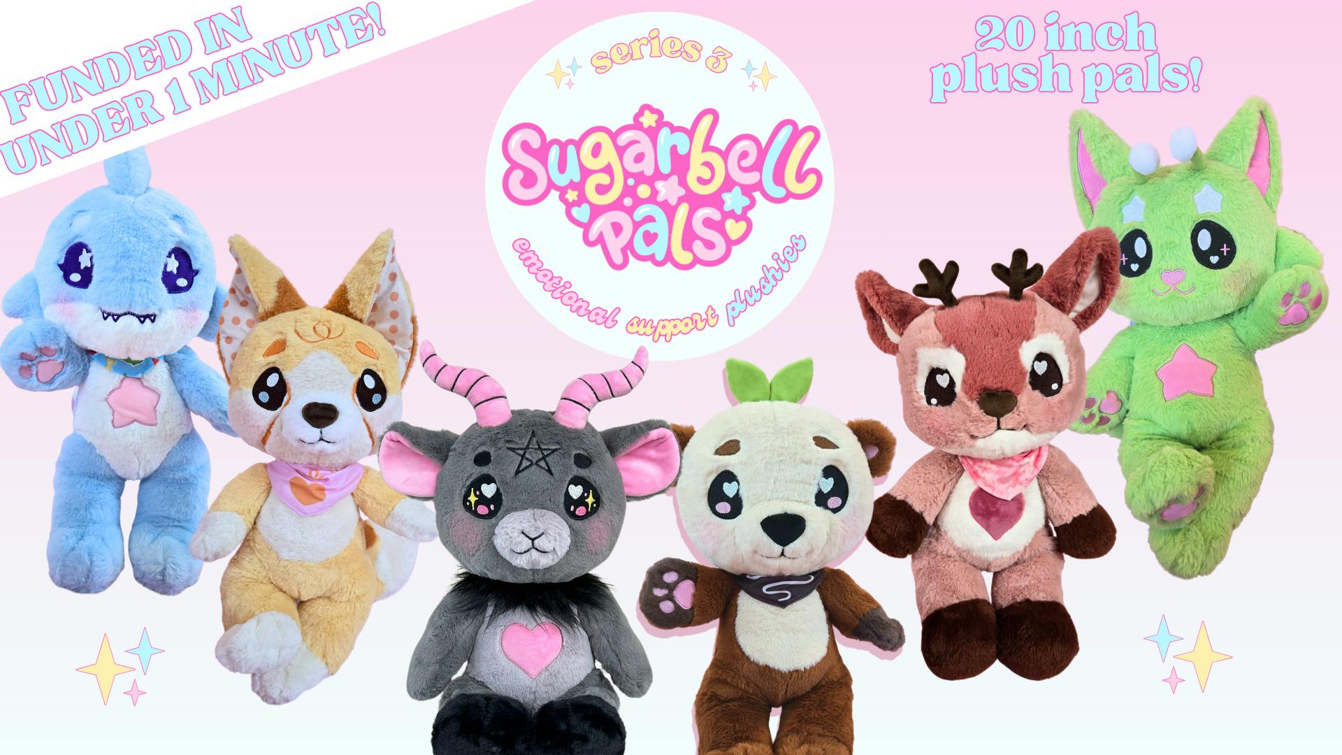 Sugarbell Pals: Comforting plush pals Series 3 - BackerKit