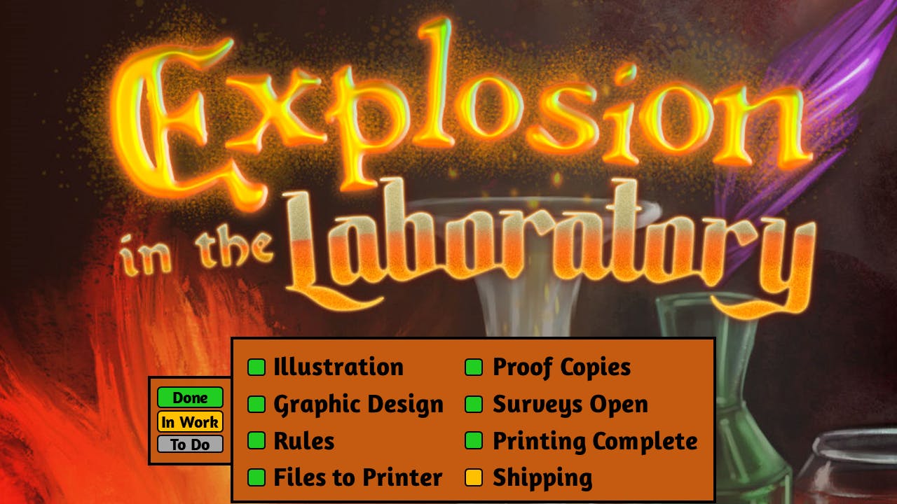Explosion in the Laboratory - BackerKit