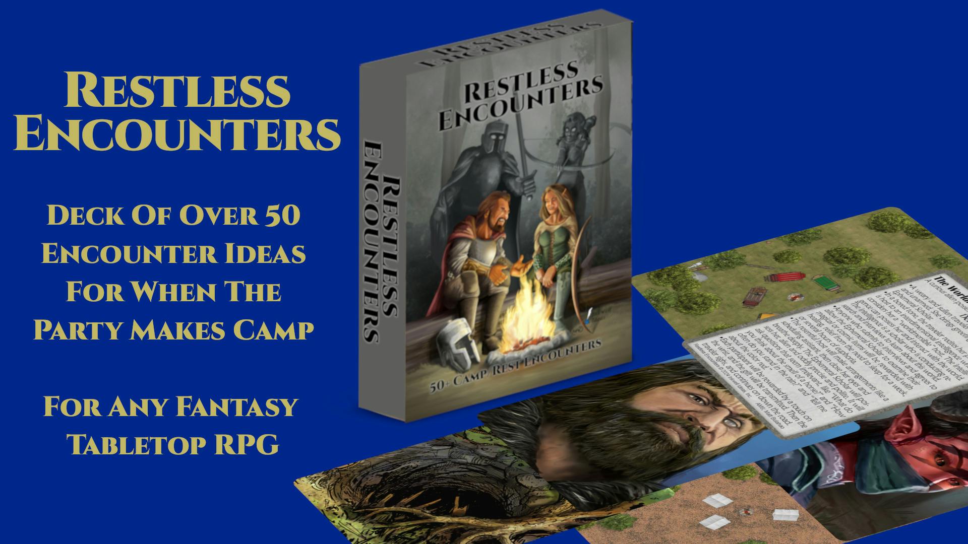 Restless Encounters - TTRPG Encounter Ideas For A Night's Watch - BackerKit