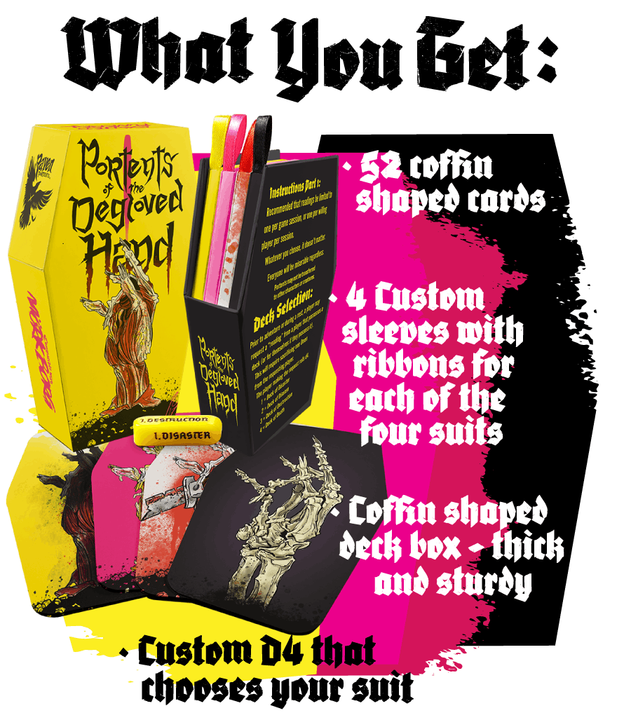 Special Early Access: Portents of the Degloved Hand for Mork Borg