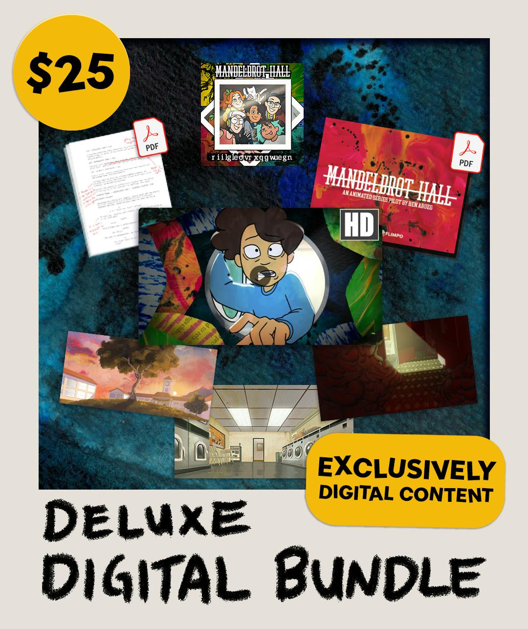 Deluxe Digital Bundle | MANDELBROT HALL - Animated Pilot Episode ...
