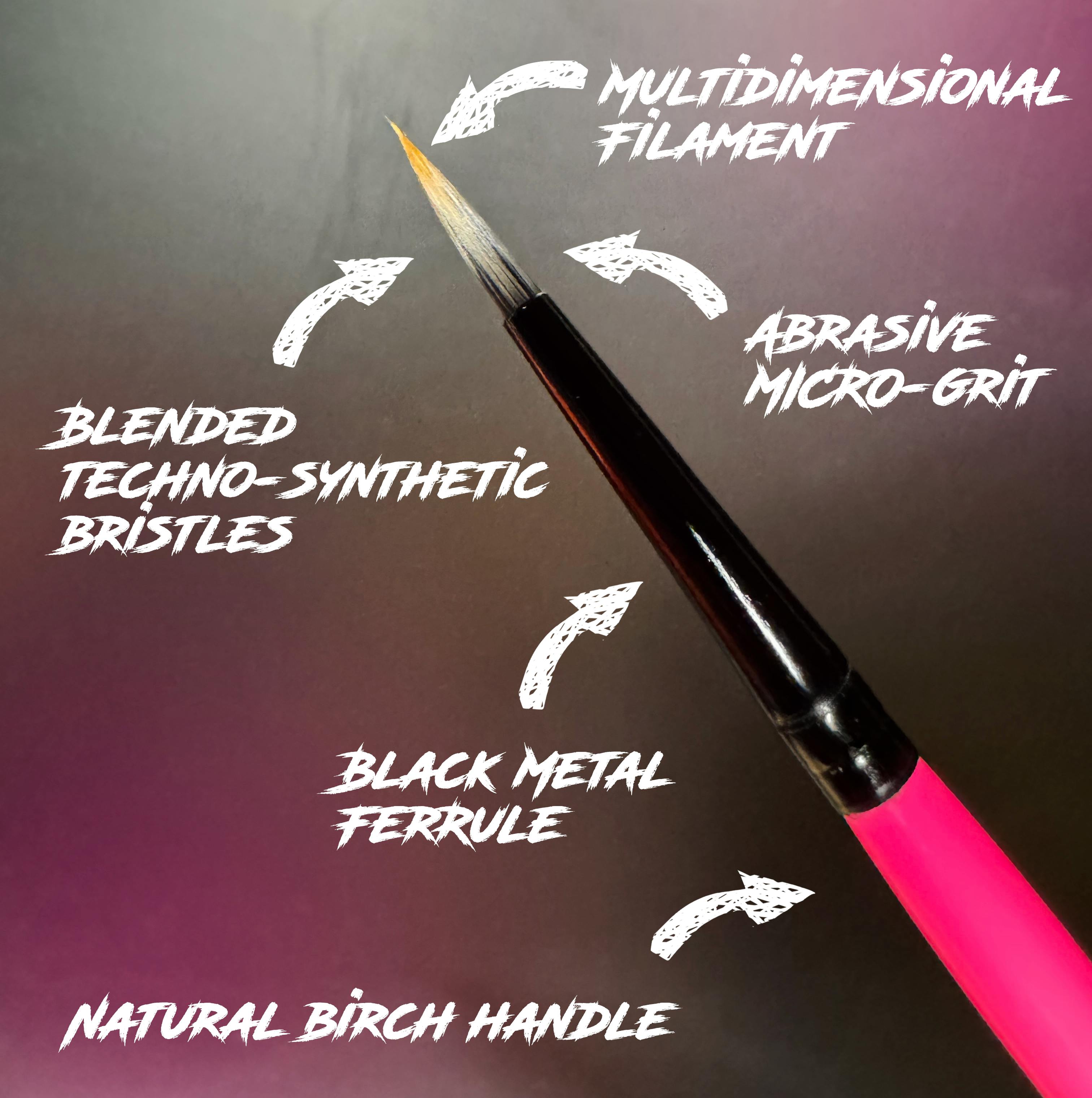 Minotaur Synthwave Brush Set for Miniature Painting - BackerKit