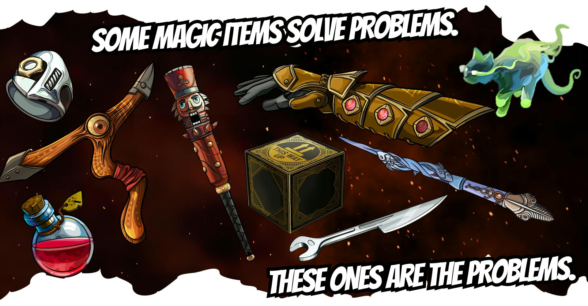 Catalogue of Chaos: Magical Items with Unintended Consequences - BackerKit