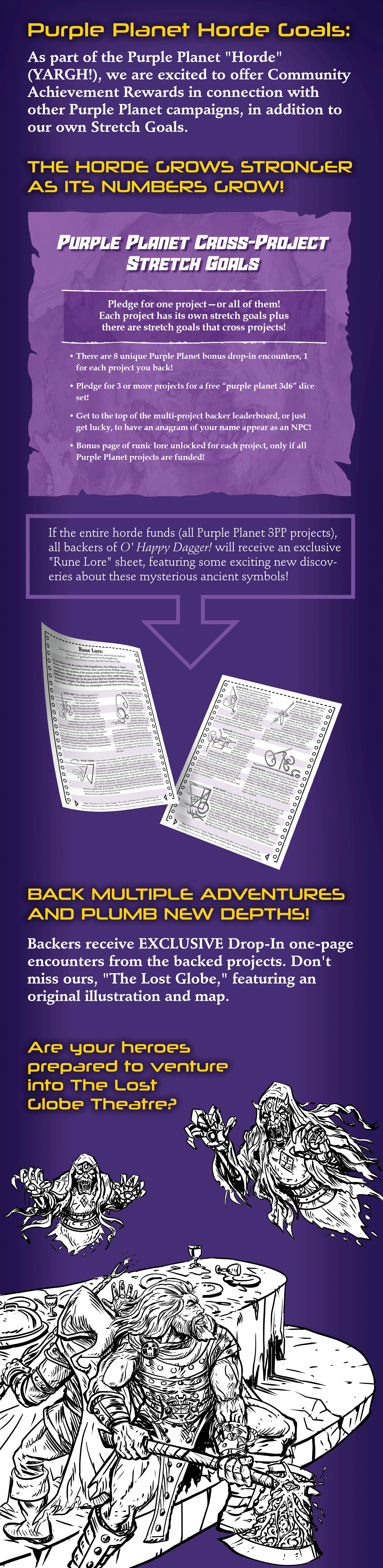 O' Happy Dagger! A 2nd-Level Purple Planet RPG Adventure - BackerKit