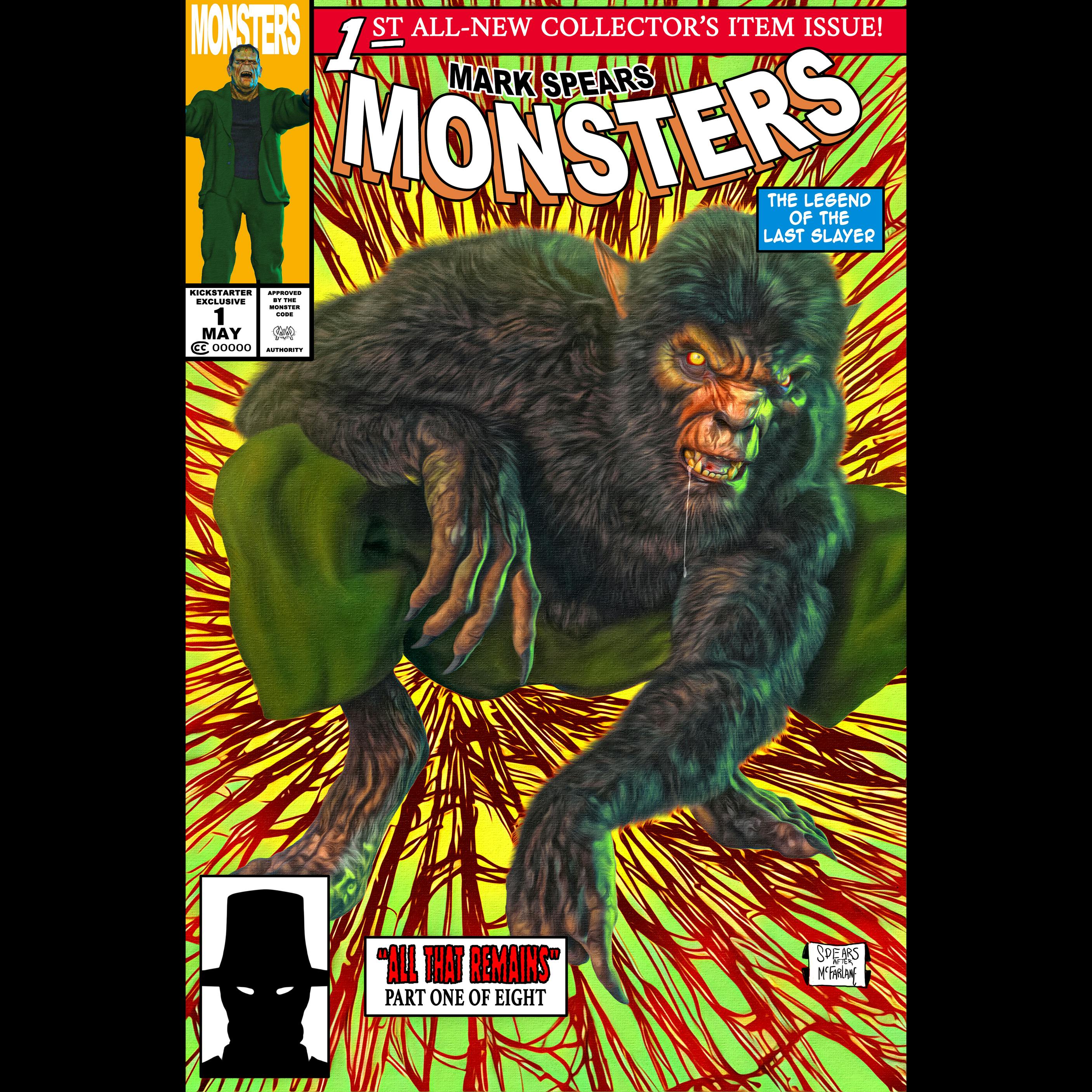 Get Ready for Mark Spears MONSTERS Comic Book Series Issues 1-8
