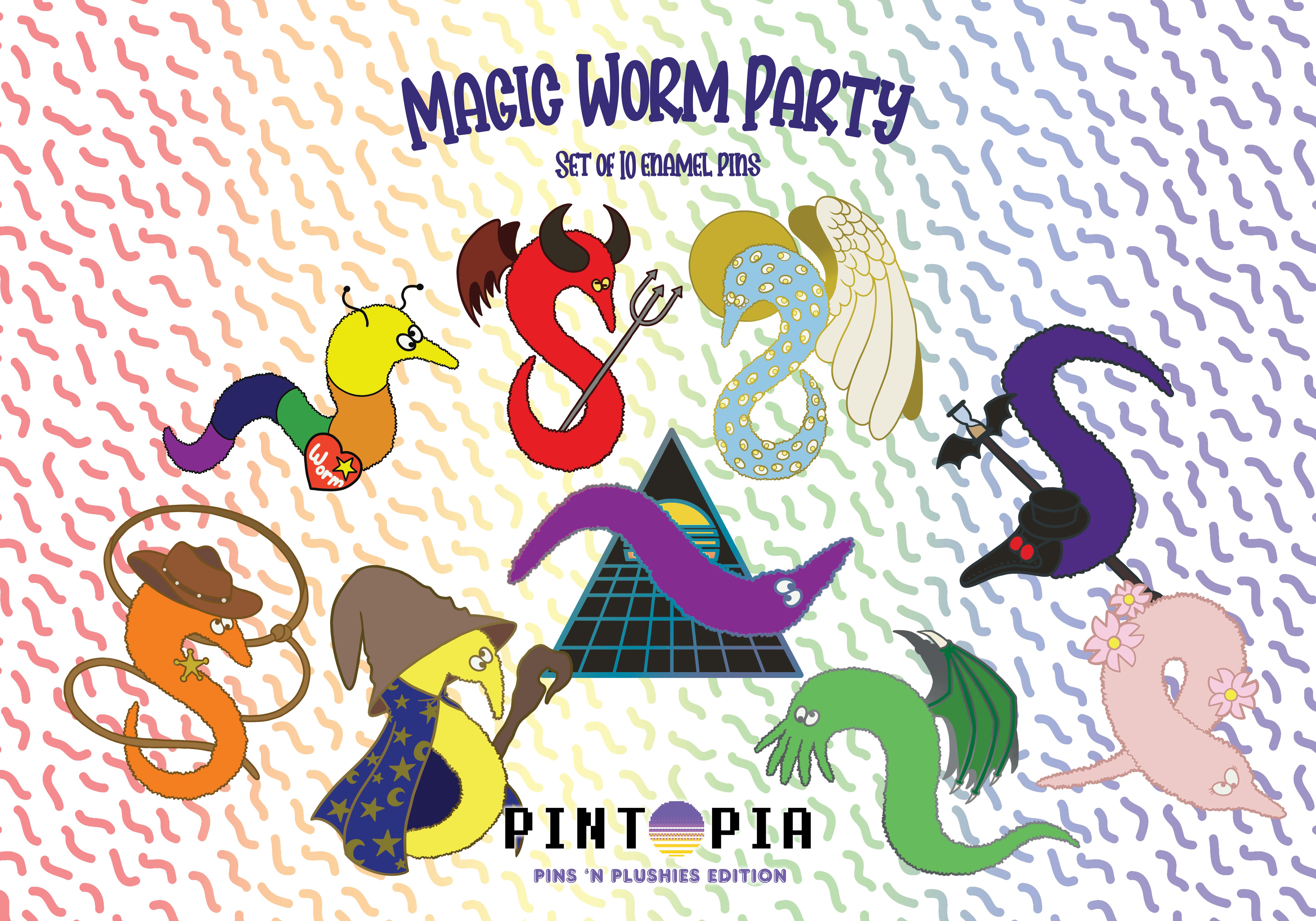 Project Update: Devil Worm Unlocked! on Magic Worm Party! Set of 10 ...