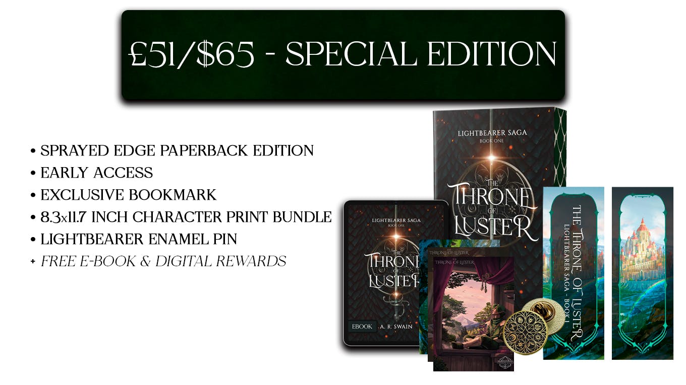 The Throne of Luster - An Epic Fantasy Novel - BackerKit