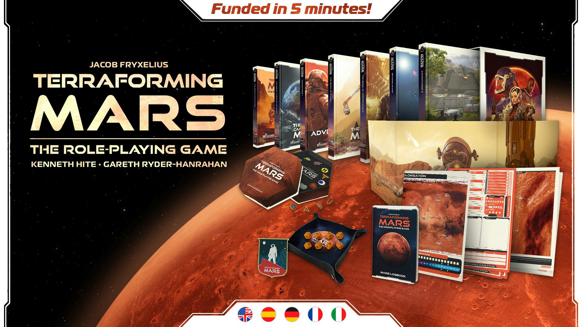 Terraforming Mars - the official TTRPG - BackerKit