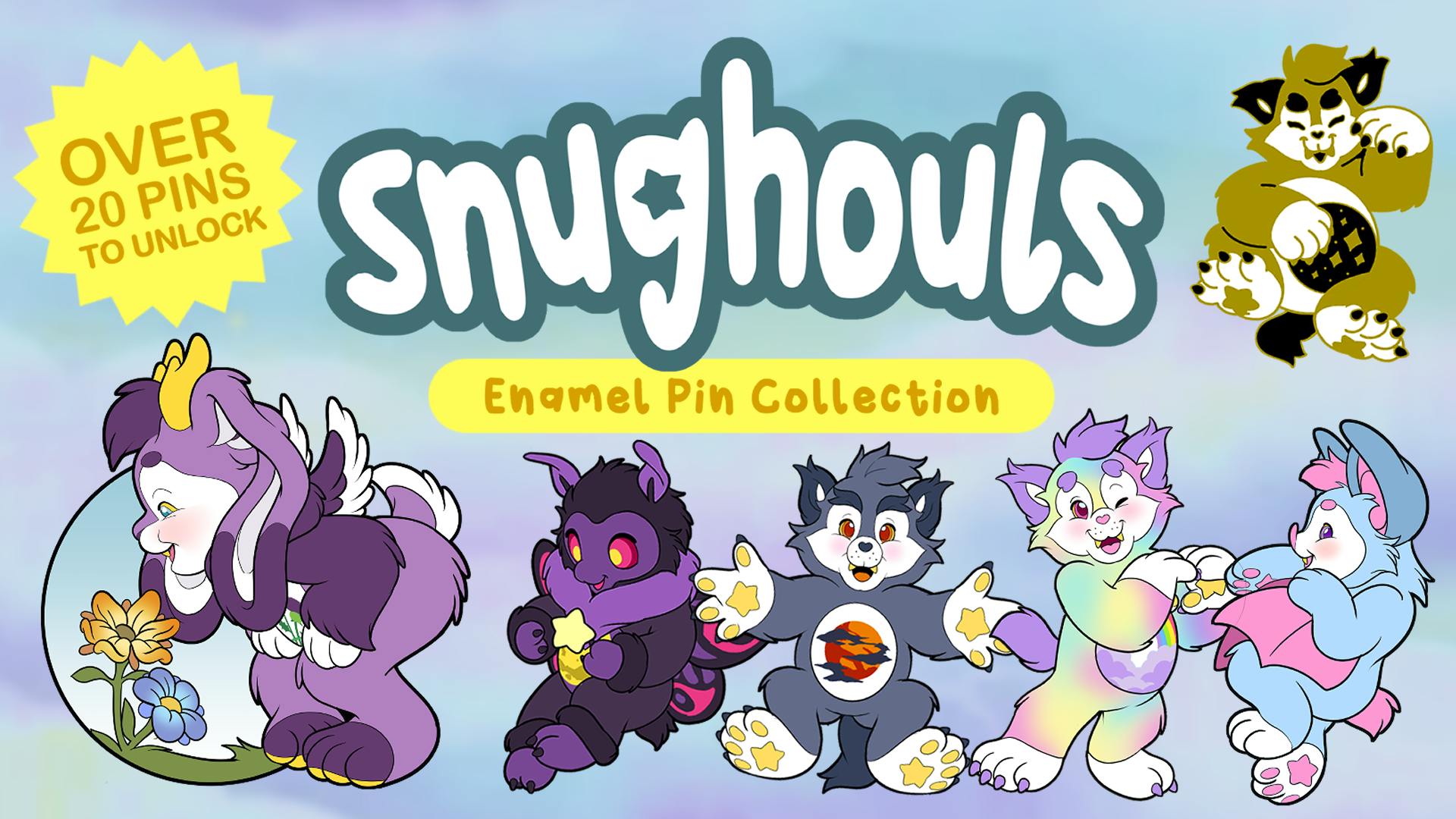 Snughouls: Enamel Pin Collection - BackerKit