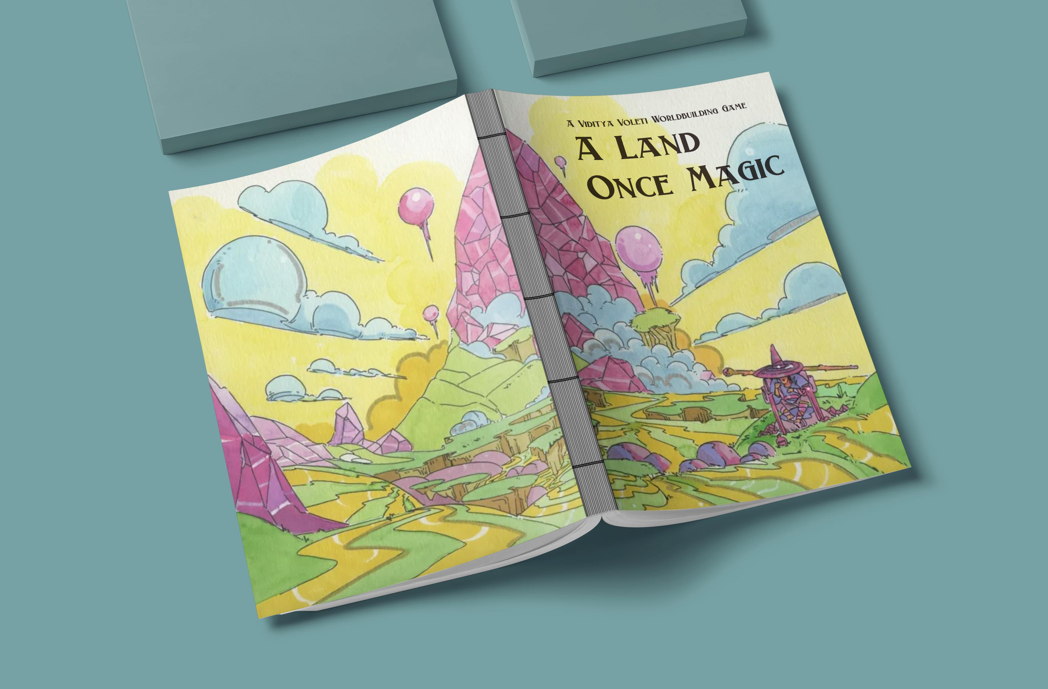 Get Ready for A Land Once Magic - A Pocket-Sized Worldbuilding TTRPG