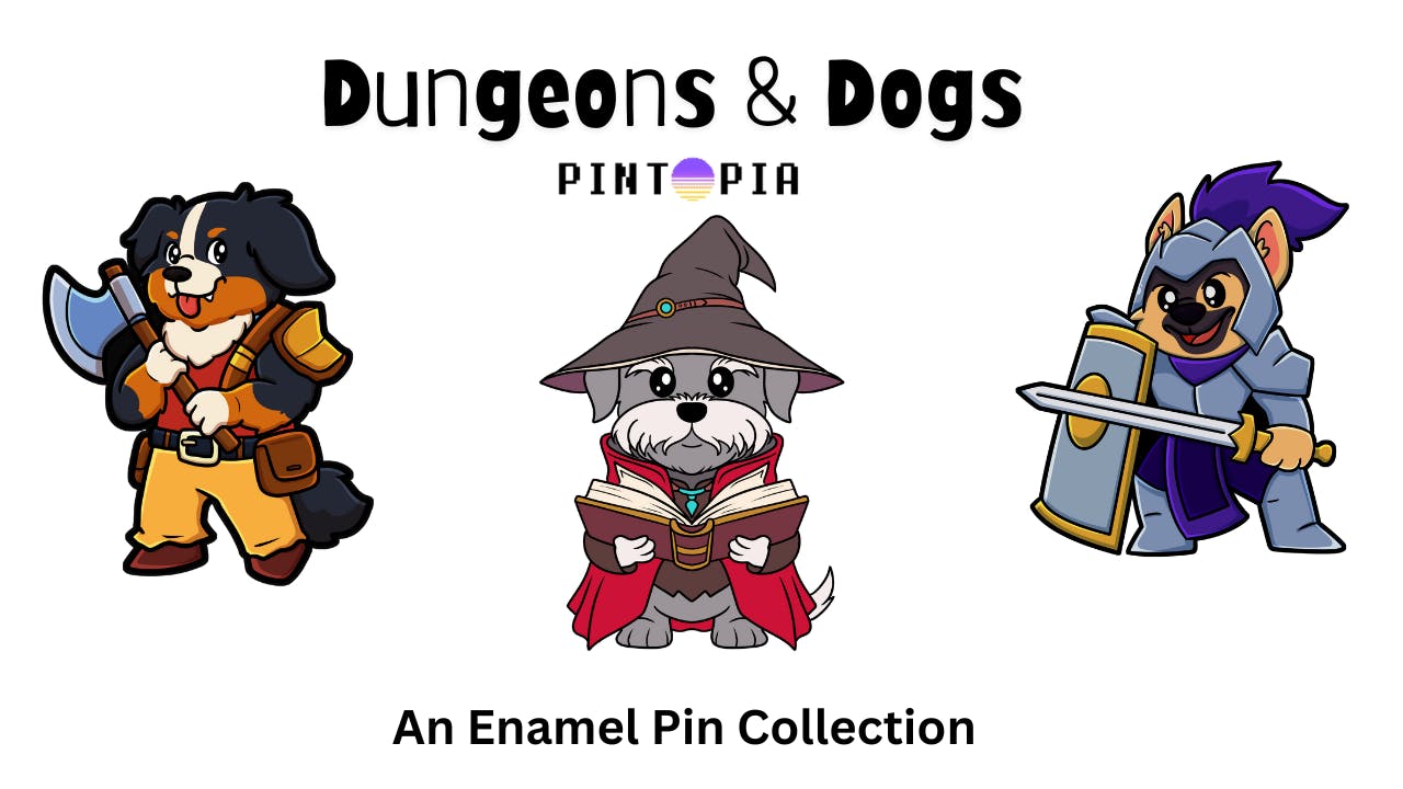 Dungeons and Dogs | Enamel Pin Collection Project Update: Production ...