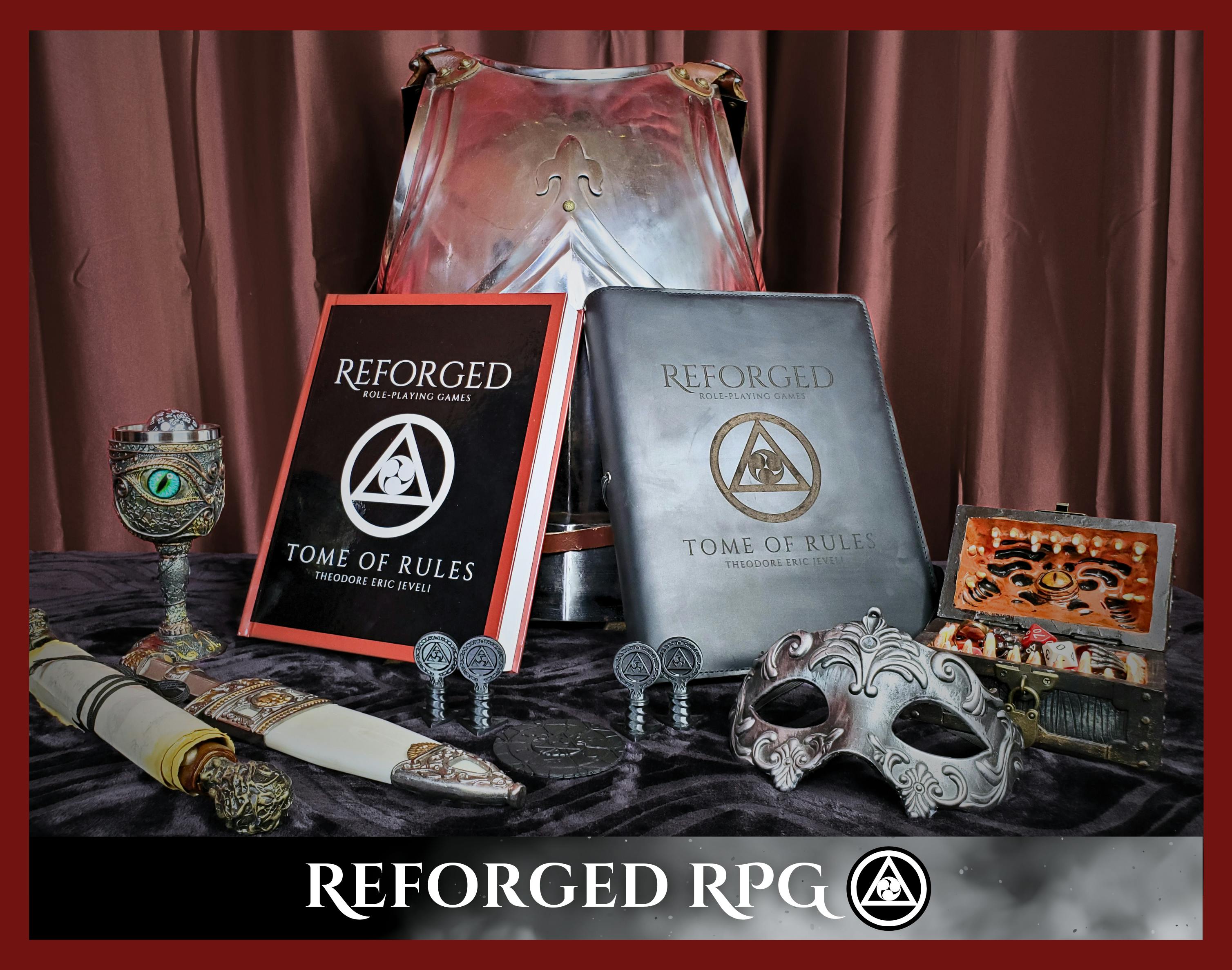 Reforged RPG Tome of Rules and Character Creation App - BackerKit