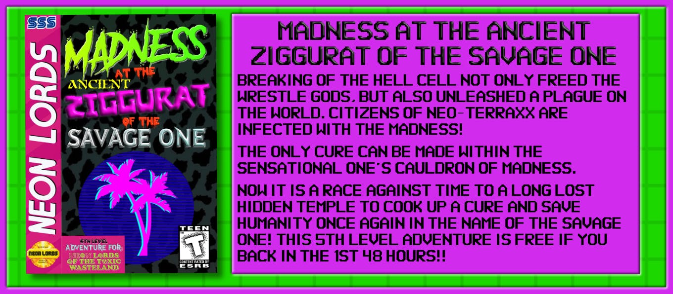 Neon Lords of the Toxic Wasteland Deities and Demi-Bros Supplement ...