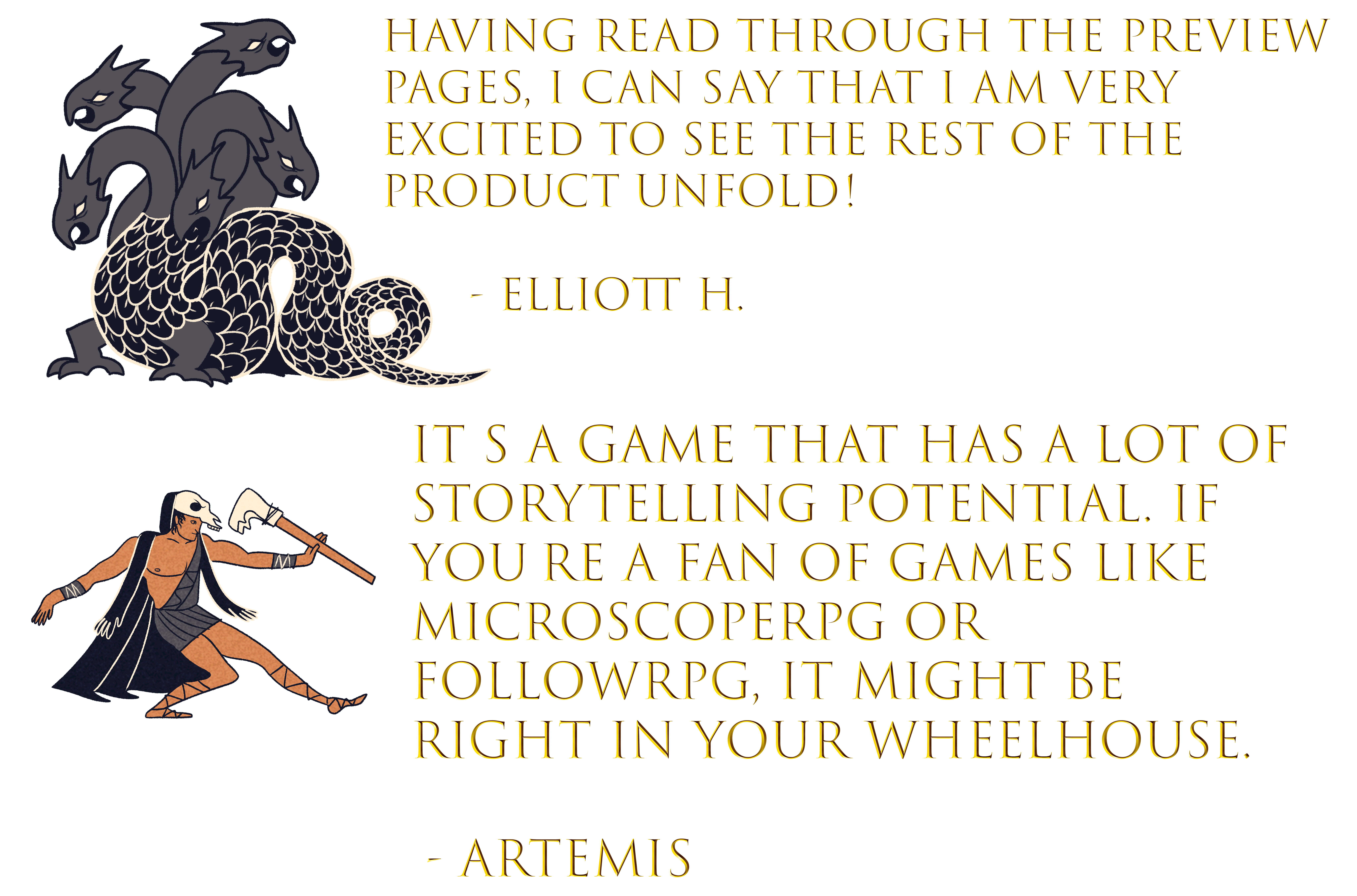 Playing God: A TTRPG of Gods, Creation, Titans, and Deicide - BackerKit