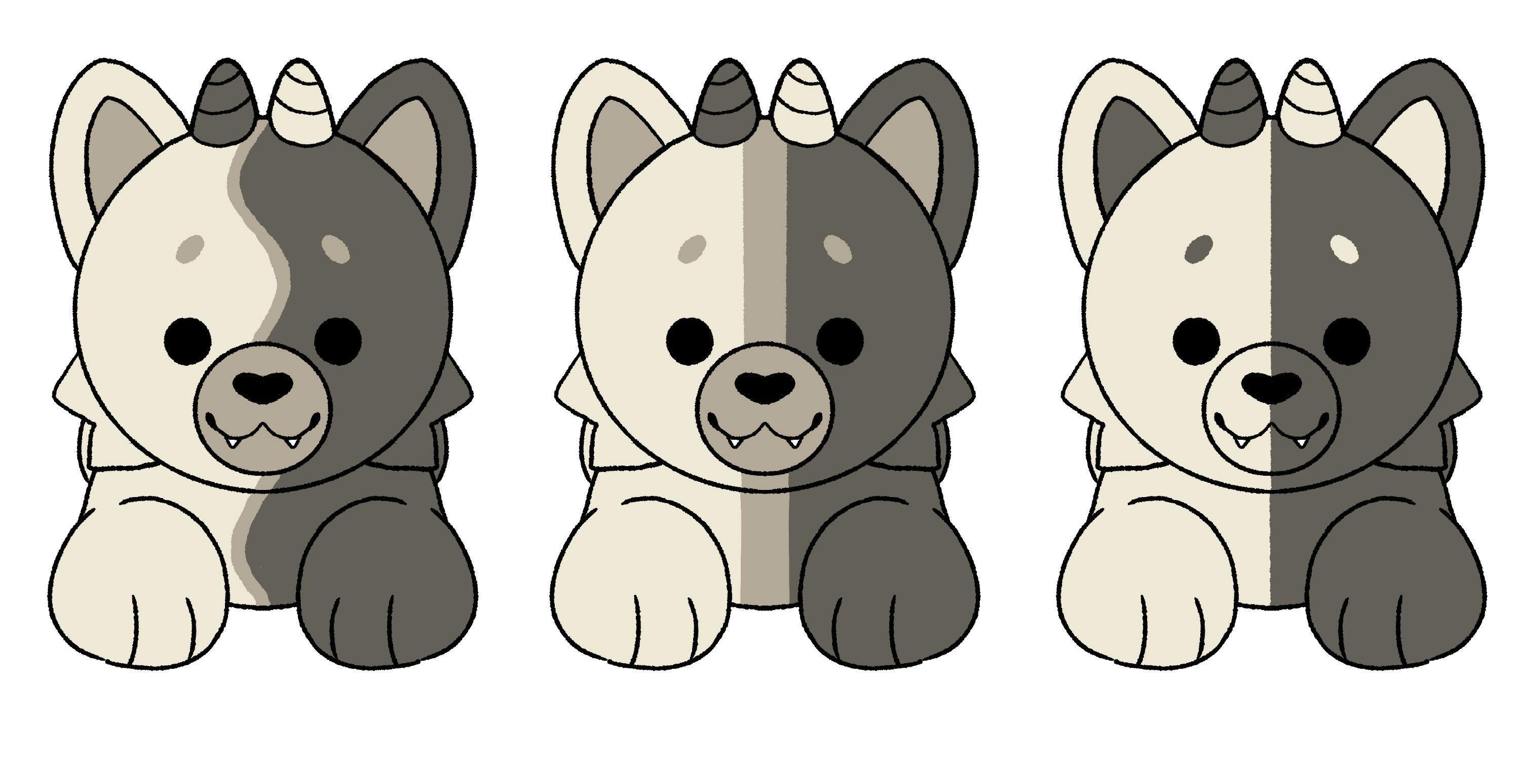 AuDHD creatures plushies + more! Project Update: em the bipolar chimera ...