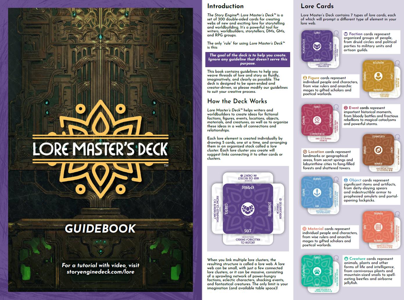 The Story Engine: Lore Master's Deck Project Update: The early closed ...