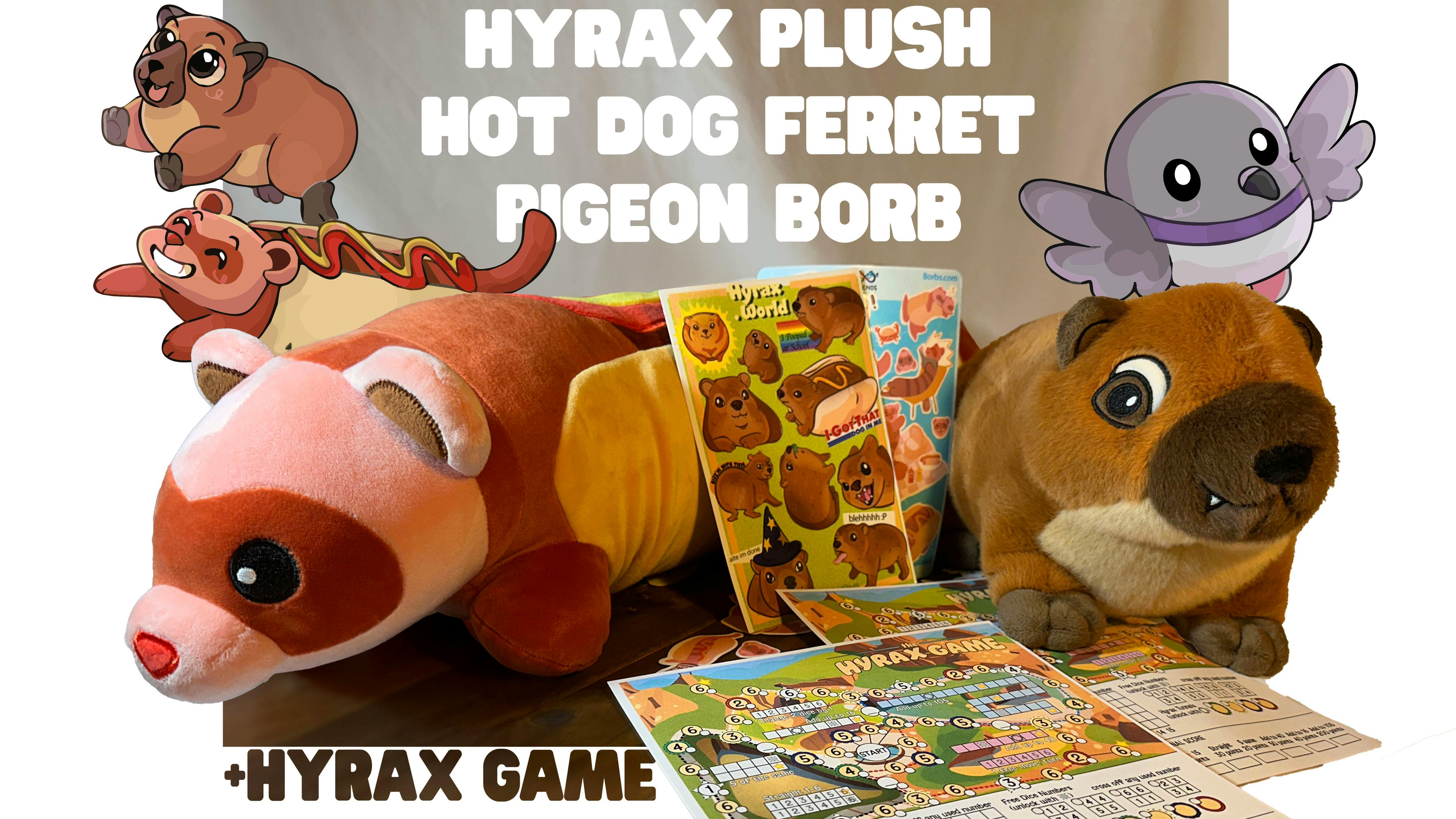 Community | Hyrax/Ferret/Pigeon | Heated/Weighted Stuffed Animals ...