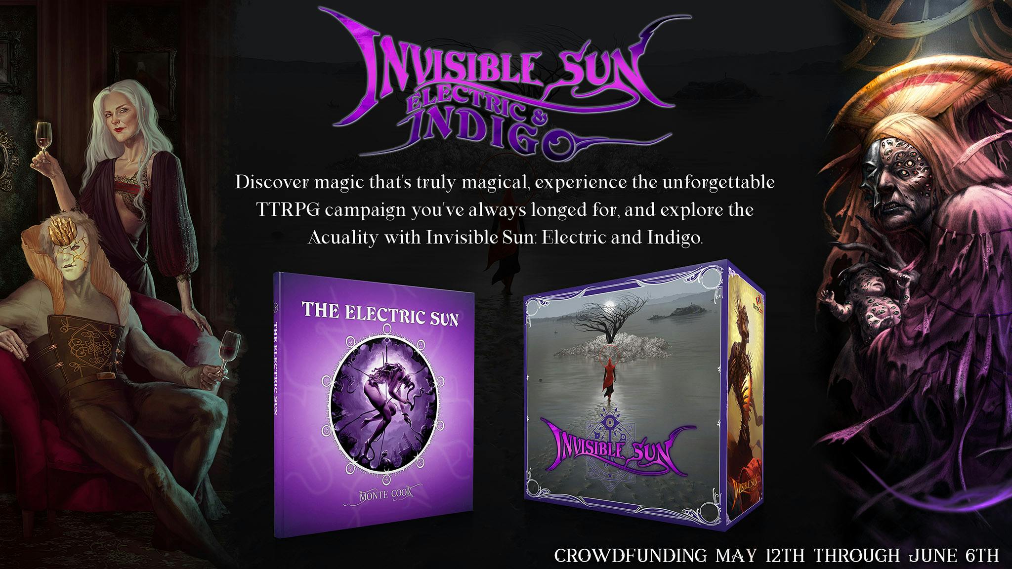 Invisible Sun Indigo PDF Add On on Invisible Sun: Electric and Indigo - BackerKit