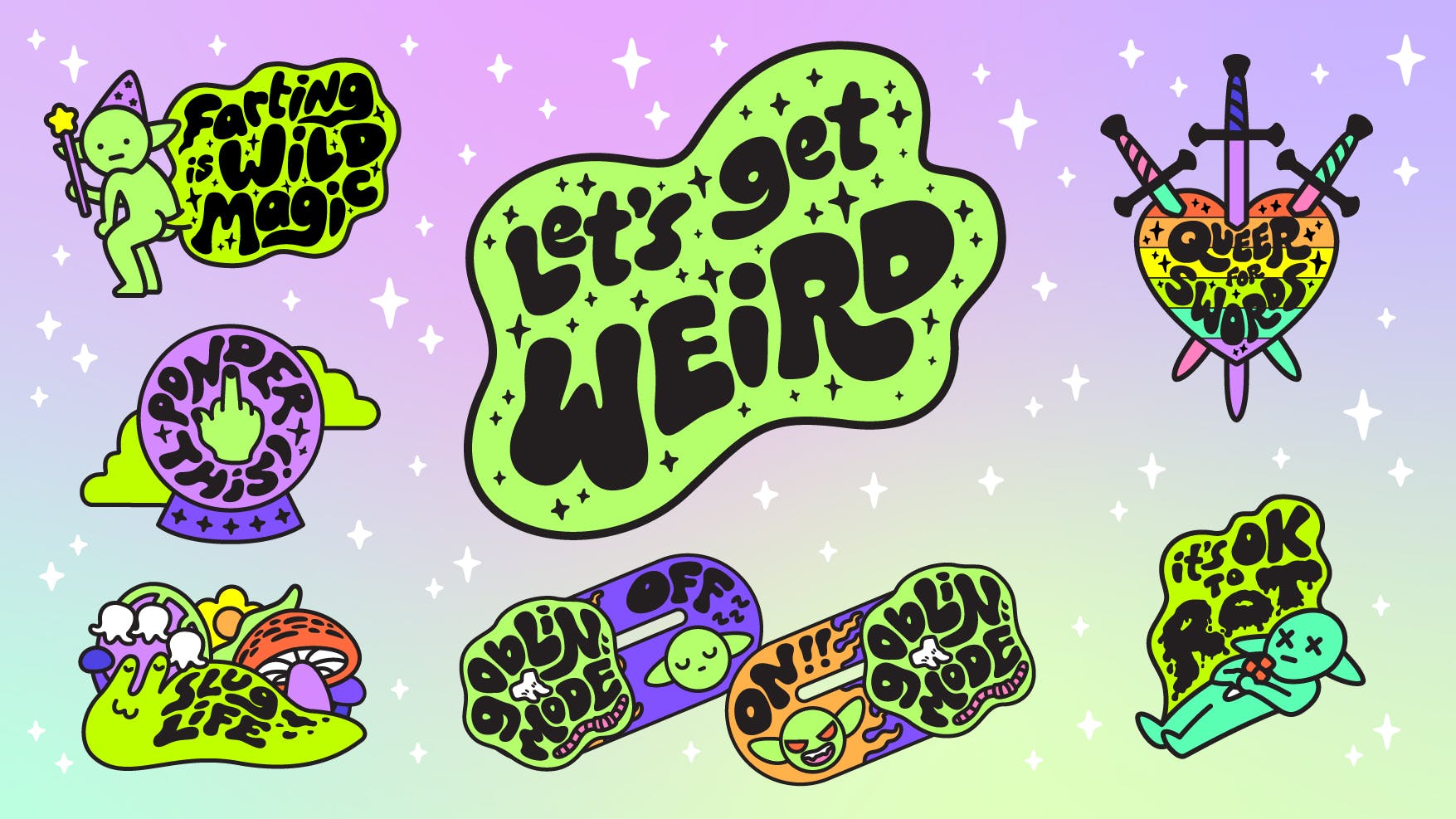 Let's Get Weird Pins! - BackerKit