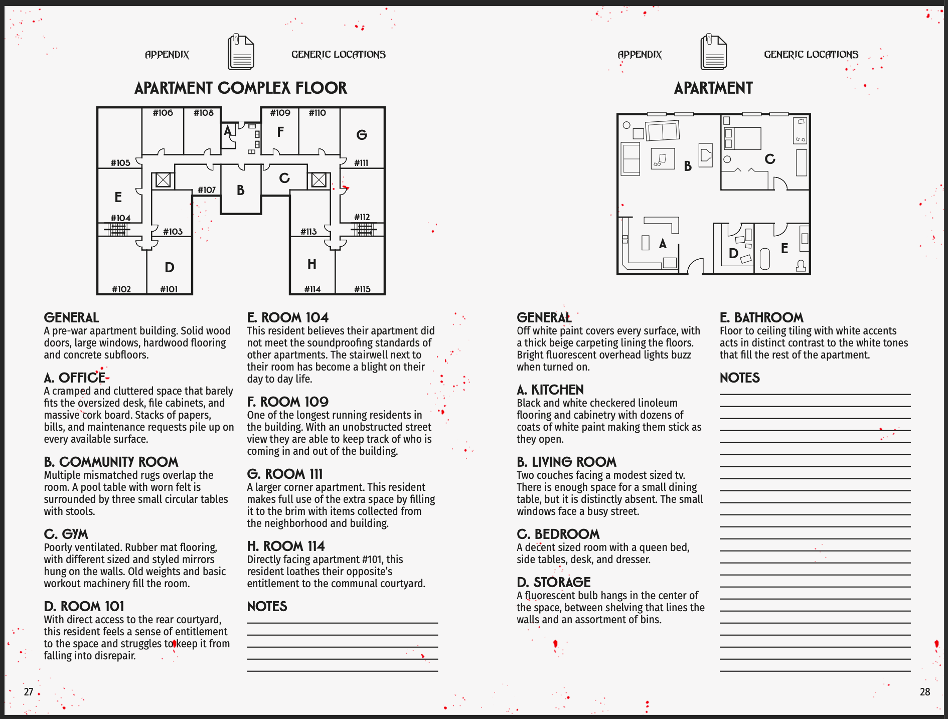 Generic Location Preview (keyed maps for your modern horror games ...