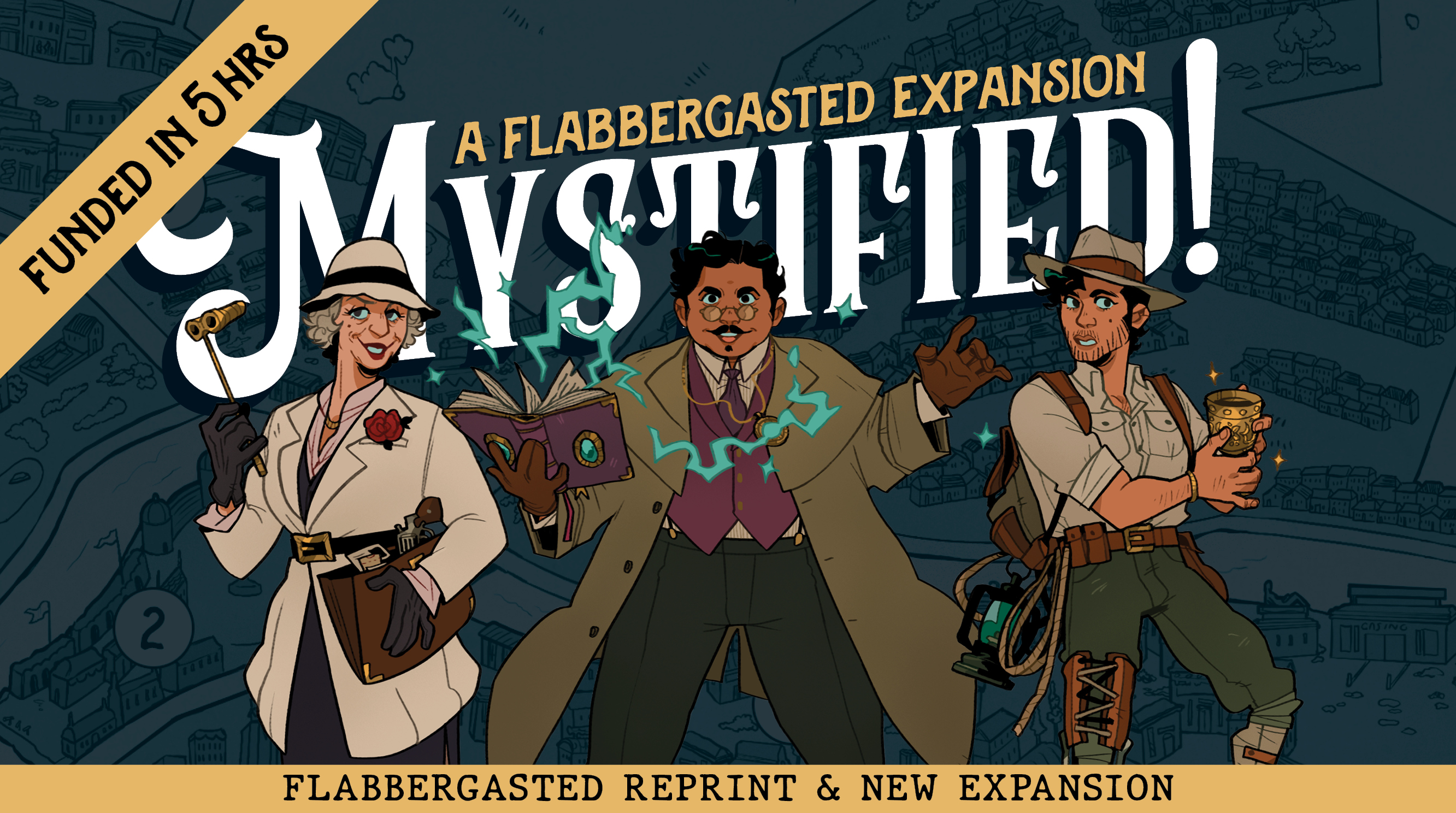 Mystified! A Flabbergasted expansion Updates - BackerKit