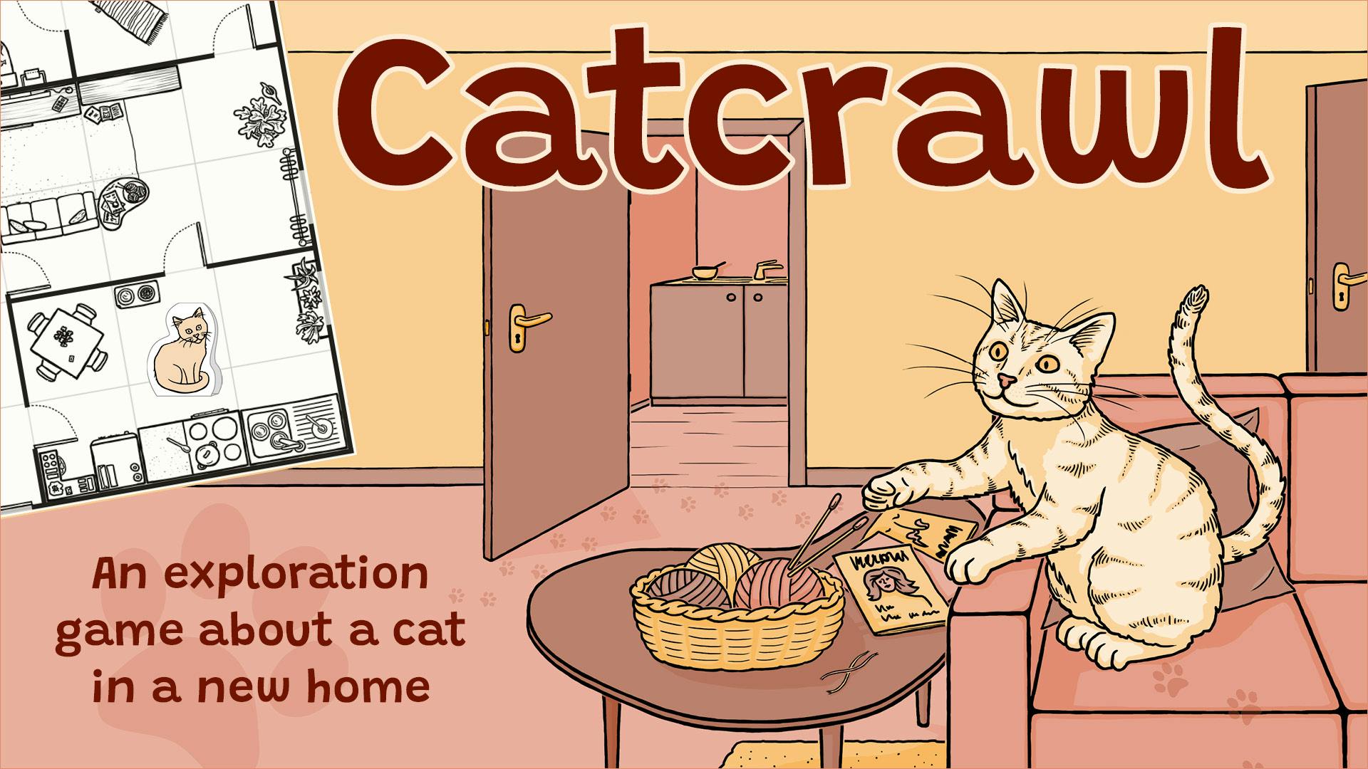 Catcrawl - An exploration game about a cat in a new home - BackerKit