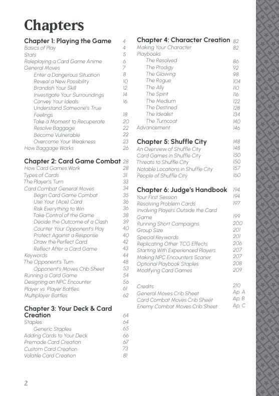 Perfect Draw! A Card Game Anime Roleplaying Game Project Update: What ...