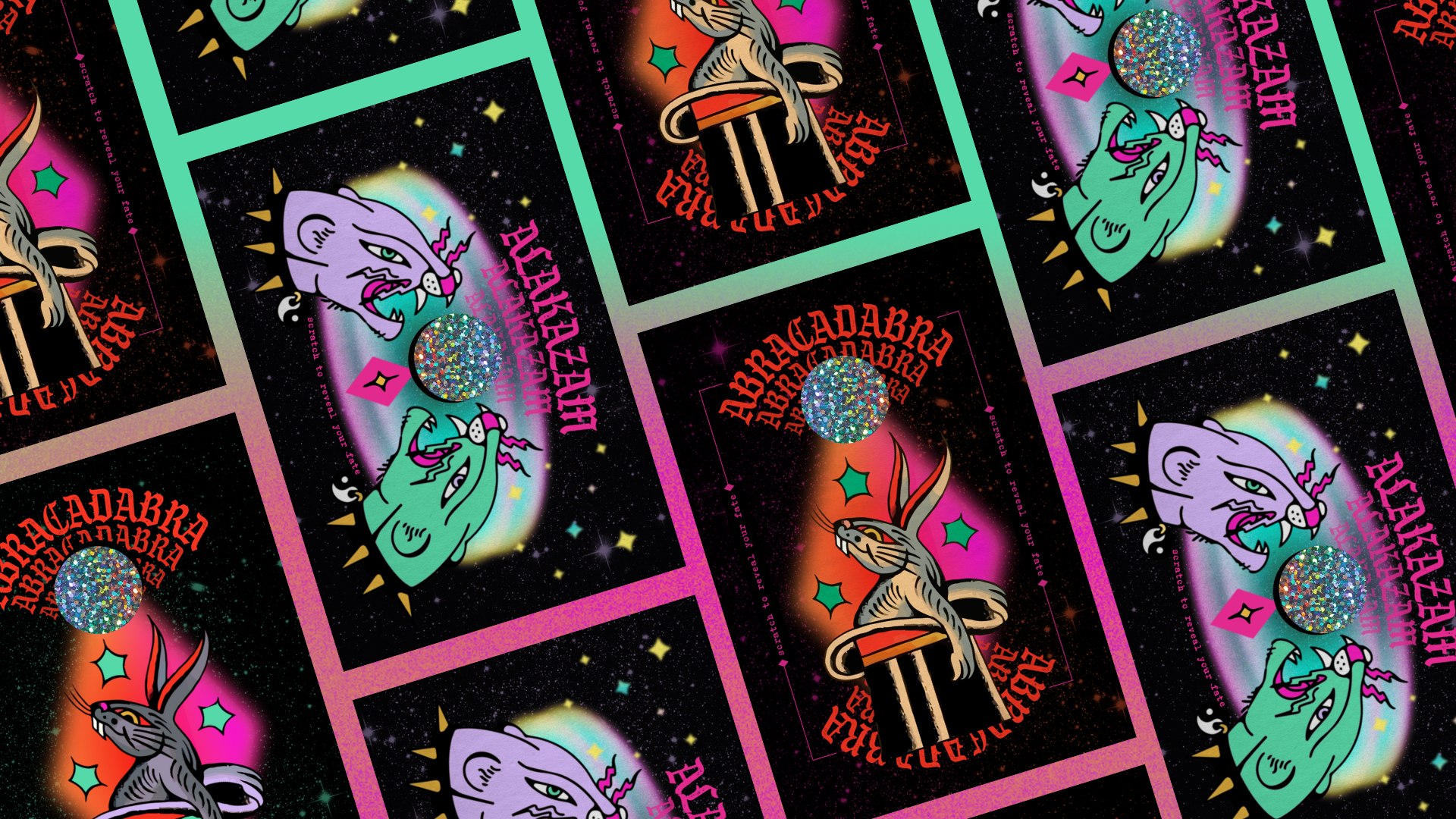 “ABRACADABRA ALAKAZAM” Scratch-Off Fortune Cards - BackerKit