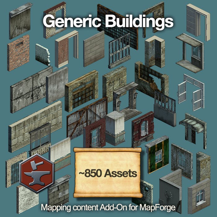 Bringing much more isometric map-making content to MapForge - BackerKit
