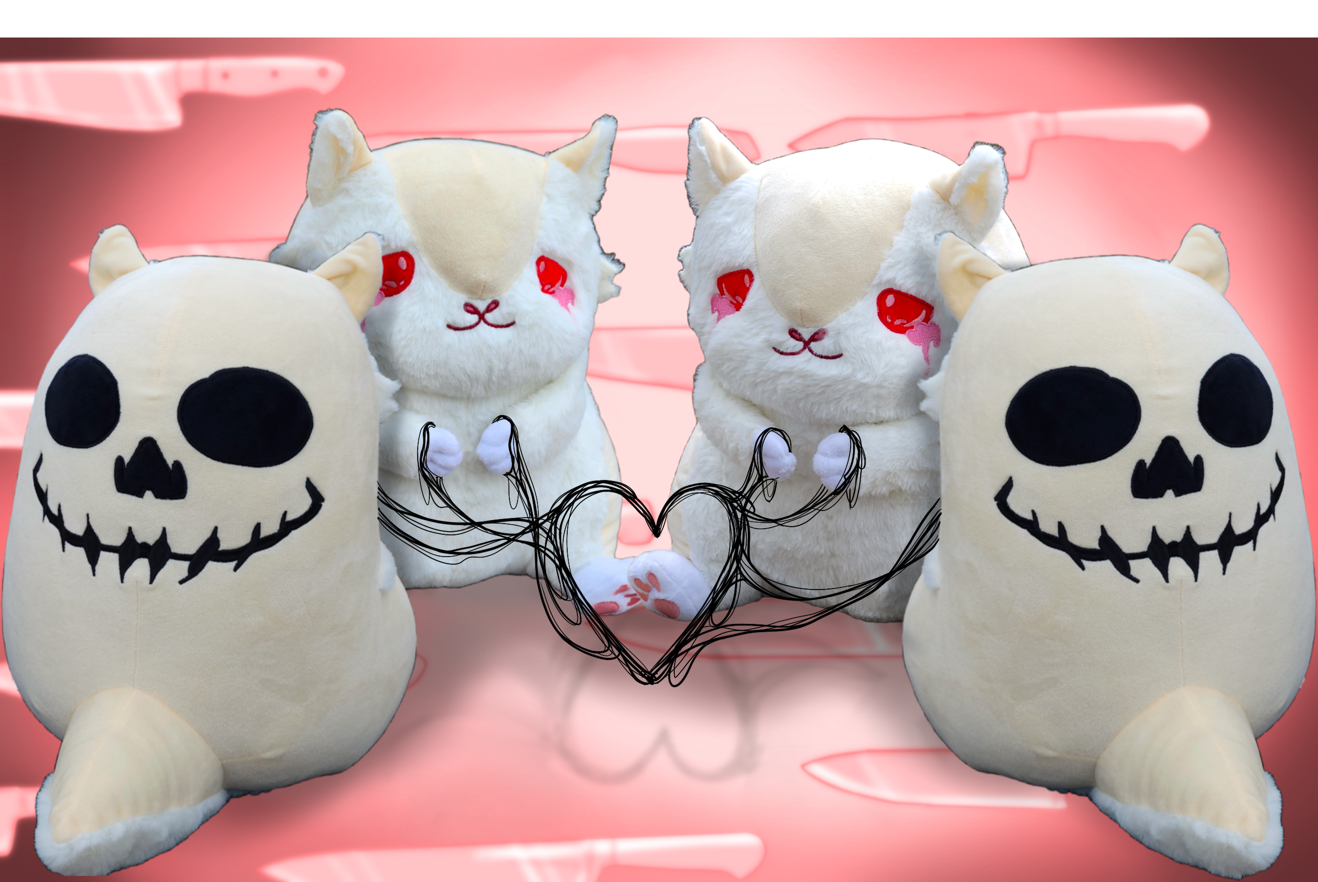 Four Perished Plushie Pack | Perished Plushies | Extinct Mammal Edition ...