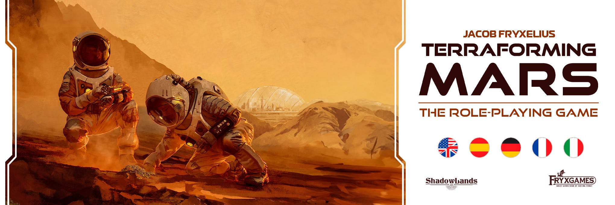 Terraforming Mars - the official TTRPG Project Update: HOW TO PLEDGE, LANGUAGES AVAILABLE AND ...