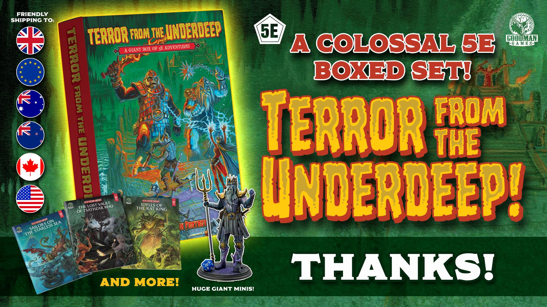 Terror from the Underdeep: A Giant Box of 5E Adventure - BackerKit