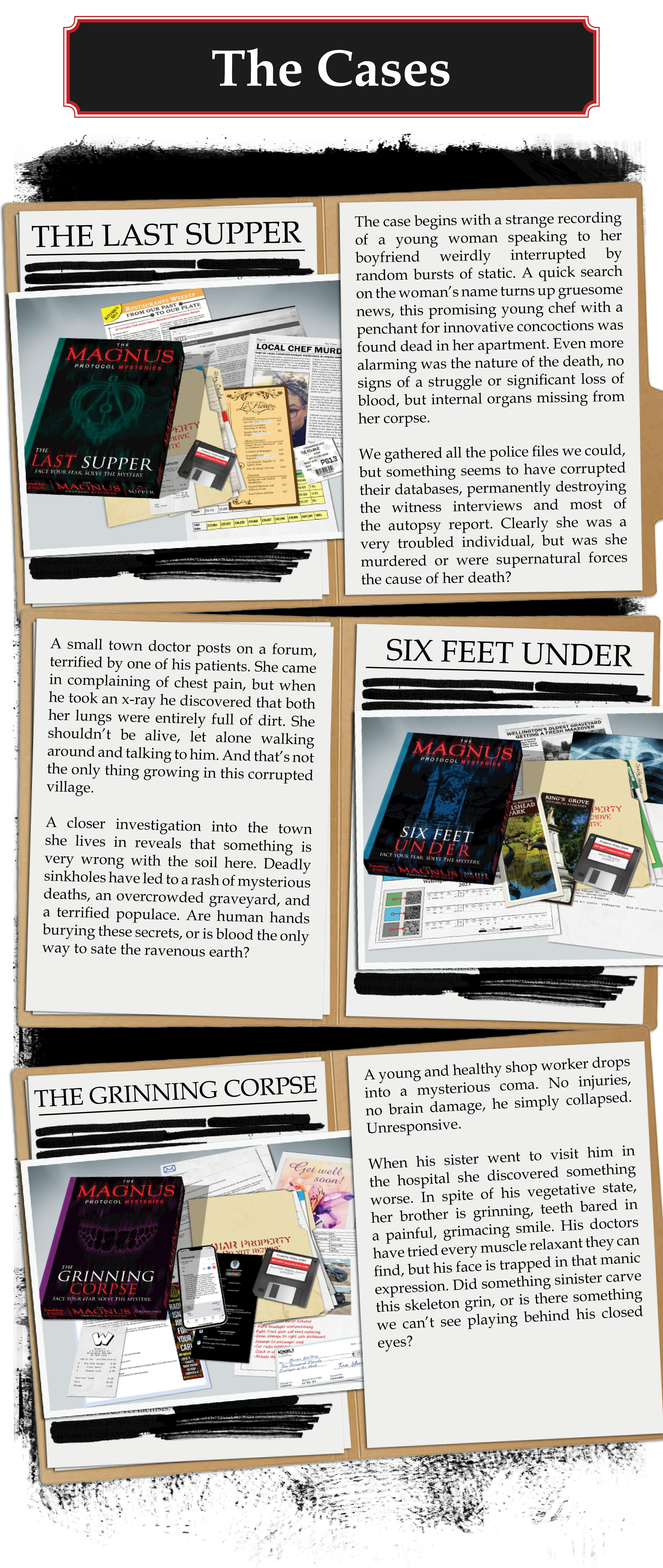 The Magnus Protocol Mysteries - BackerKit