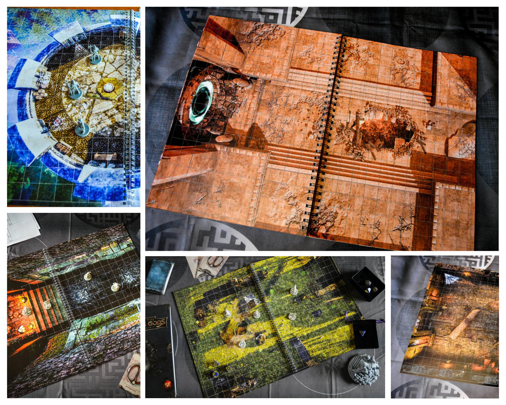 5 Massive RPG Battlemap Books (Fantasy, Sci-Fi & Cyberpunk) - BackerKit