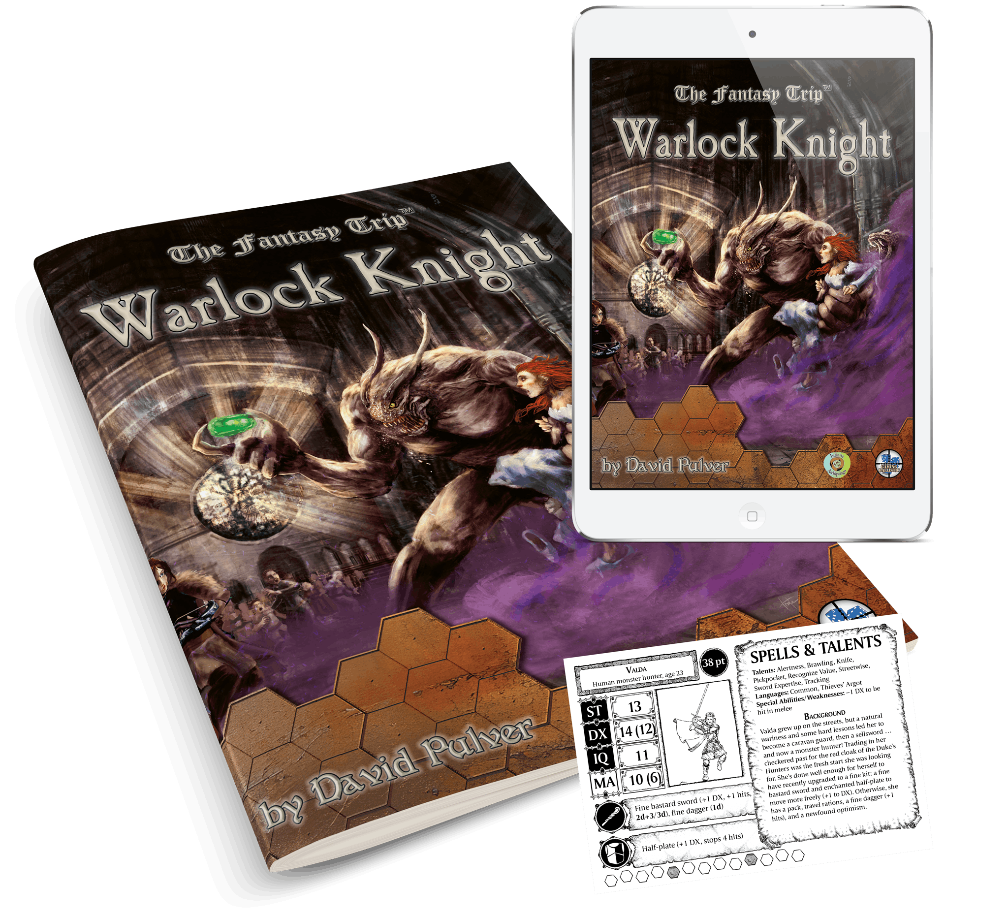Warlock Knight Book + Card Deck | Warlock Knight - BackerKit